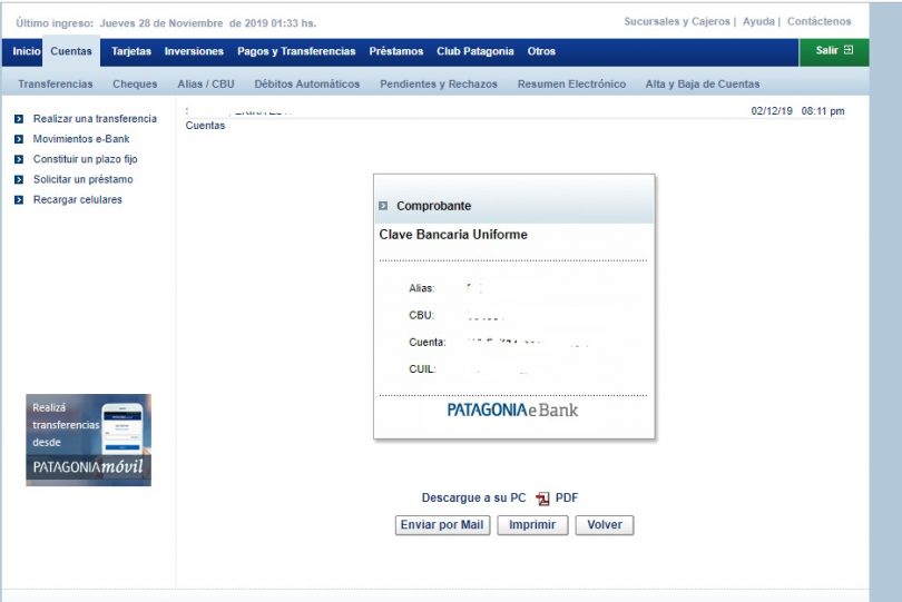 CBU y Alias ¿Qué son y cómo saberlos online o por cajero? » iKiwi.net.ar