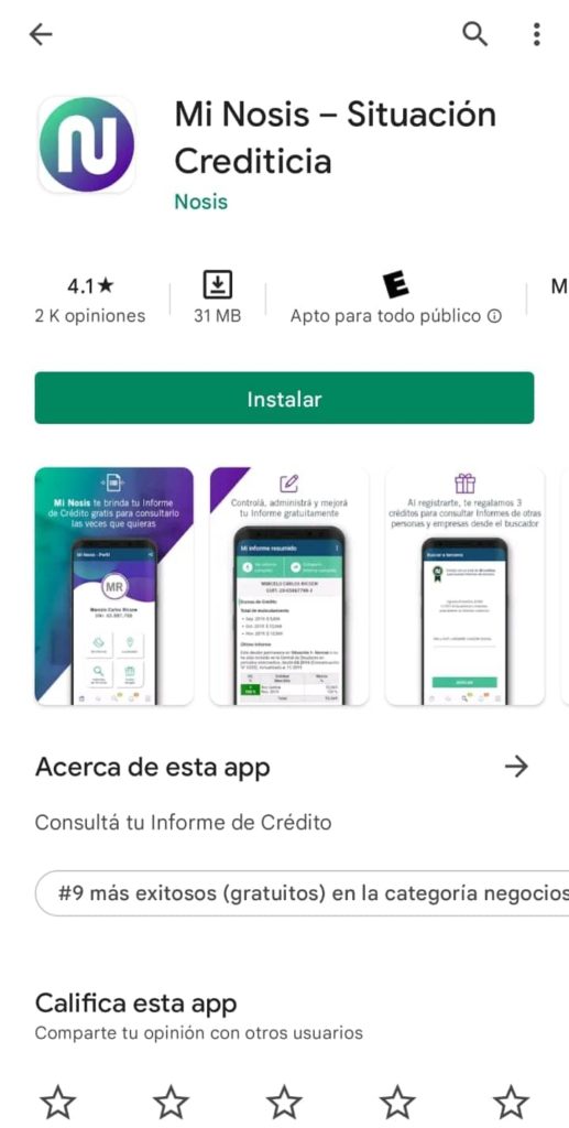 ¿Cómo consultar NOSIS gratis? » iKiwi.net.ar